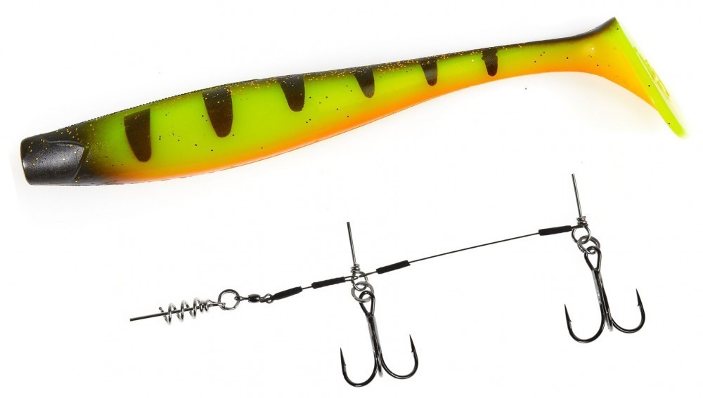 Мягкие приманки Lucky John 3D BBS Series Kubira Swim Shad 9" PG14 ...